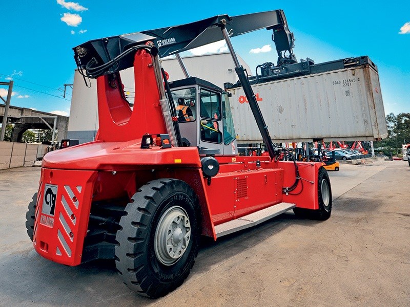 Machinery review: Kalmar DRF100 Reach Stacker | Ricky French